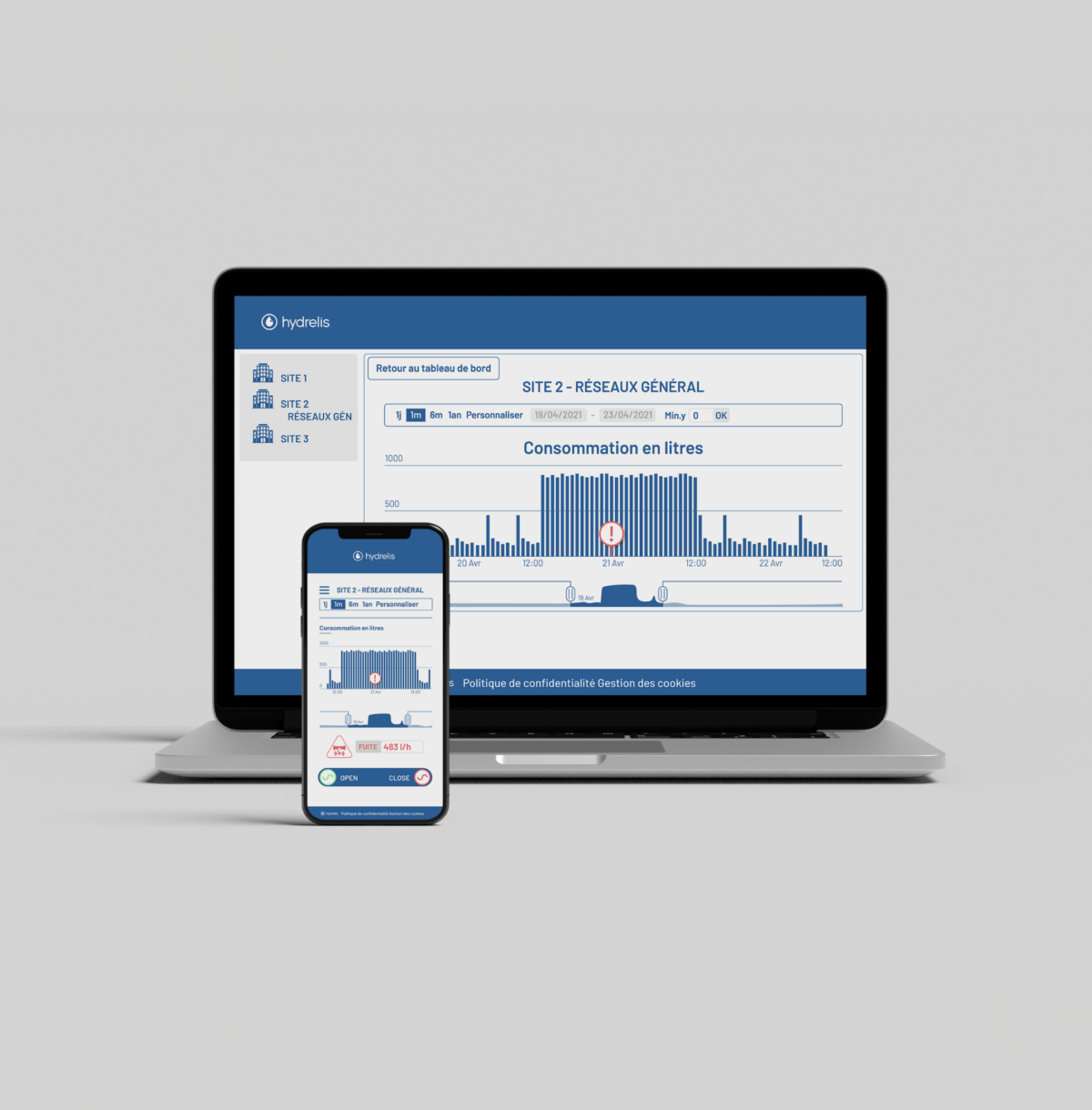 Nos solutions - Hydrelis